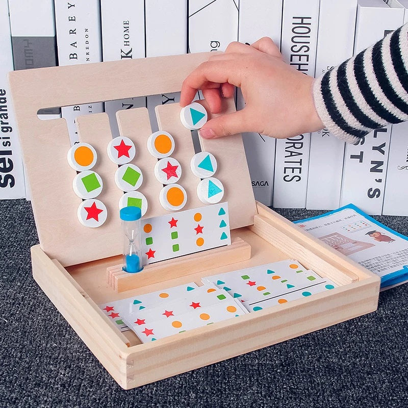 Educational Montessori Double Sided Matching Game Box – Love A Lotter ...